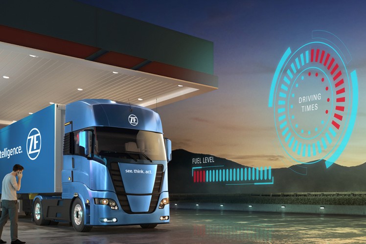 Solutions de gestion de flotte pour le fret - ZF