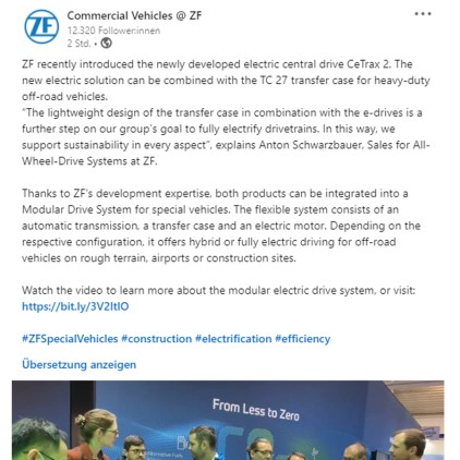 Special Vehicles > News & Media - ZF
