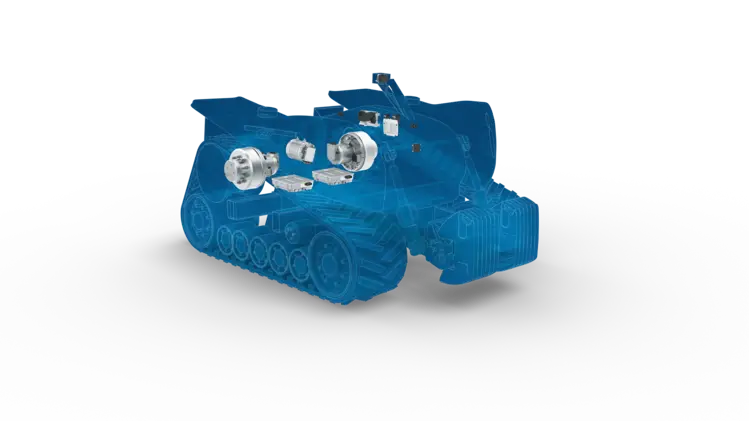 eTRAC Electric Single Wheel Drives - ZF